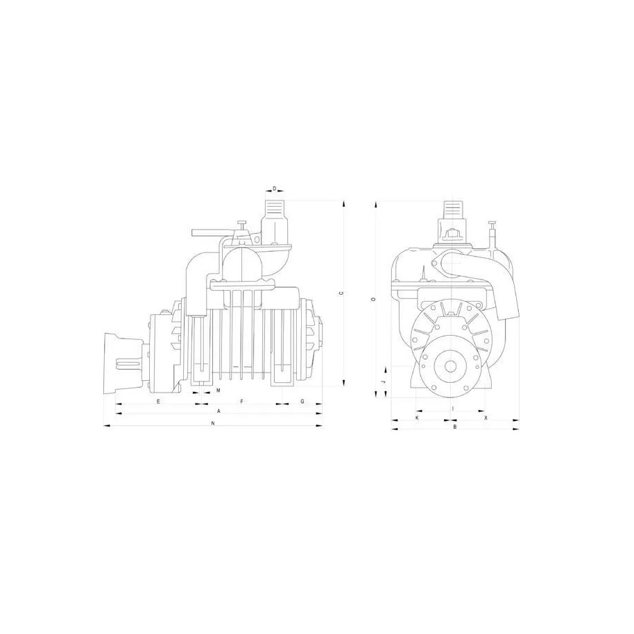 Pompa vacuum Battioni Pagani MEC5000 pentru vidanja - Piese și Utilaje ...